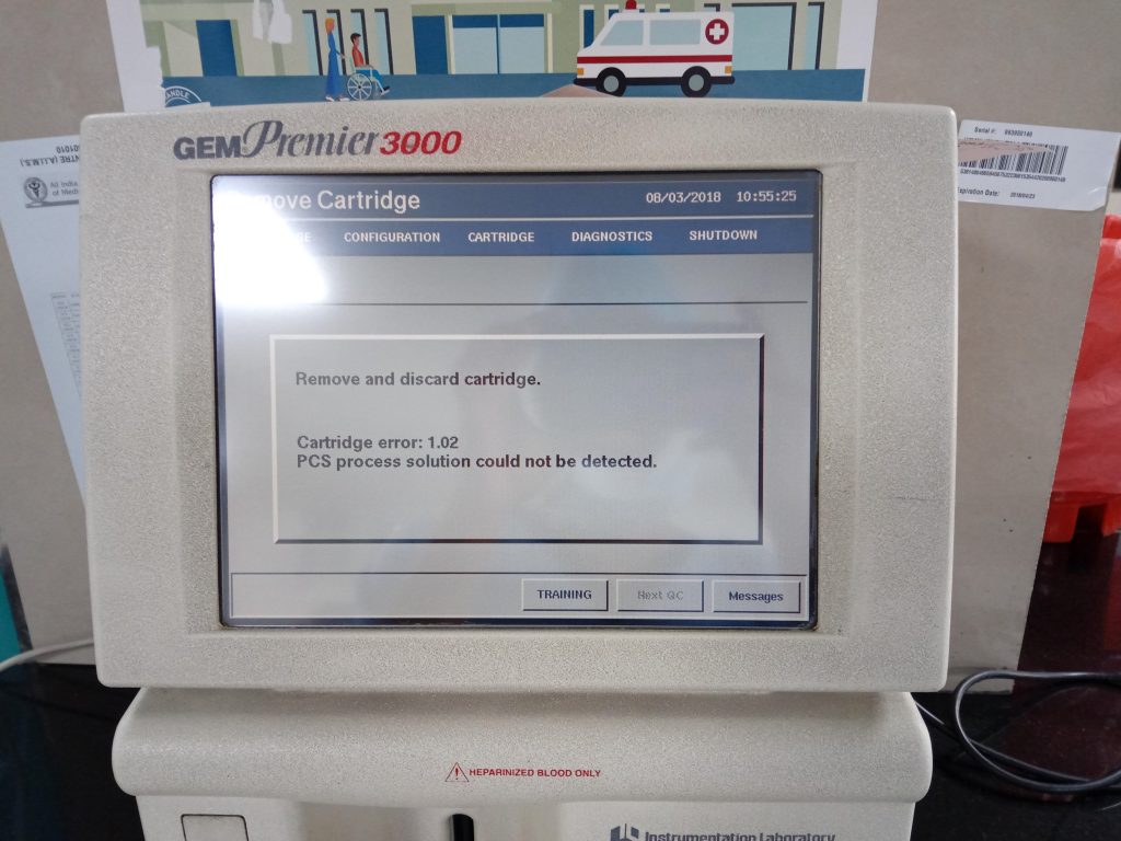 How To Change ABG Machine Cartridge In GEM Premier 3000 PAK How To Change ABG Machine Cartridge In GEM Premier 3000 PAK